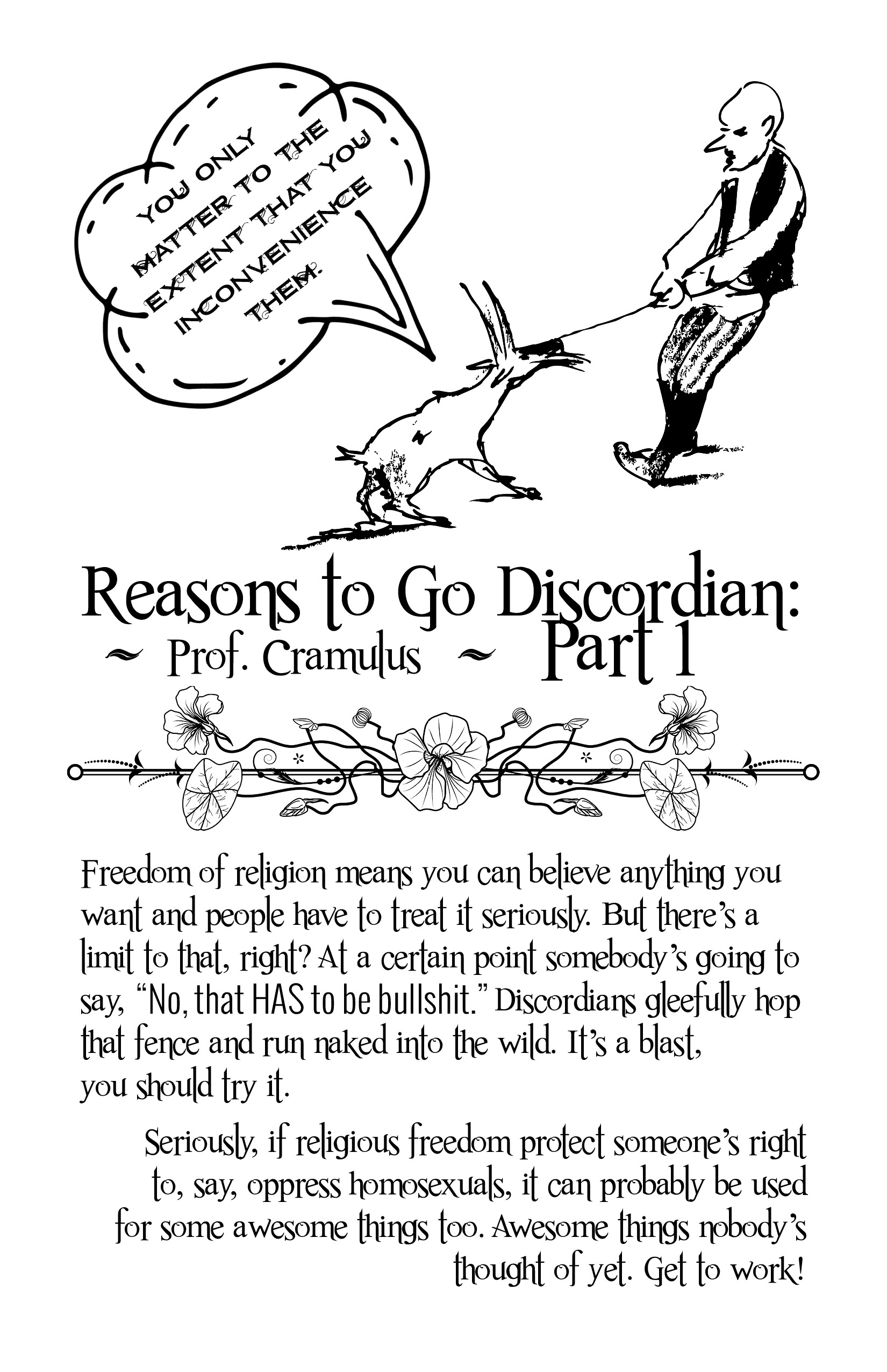 Reasons To Go Discordian – Q.G. Pennyworth