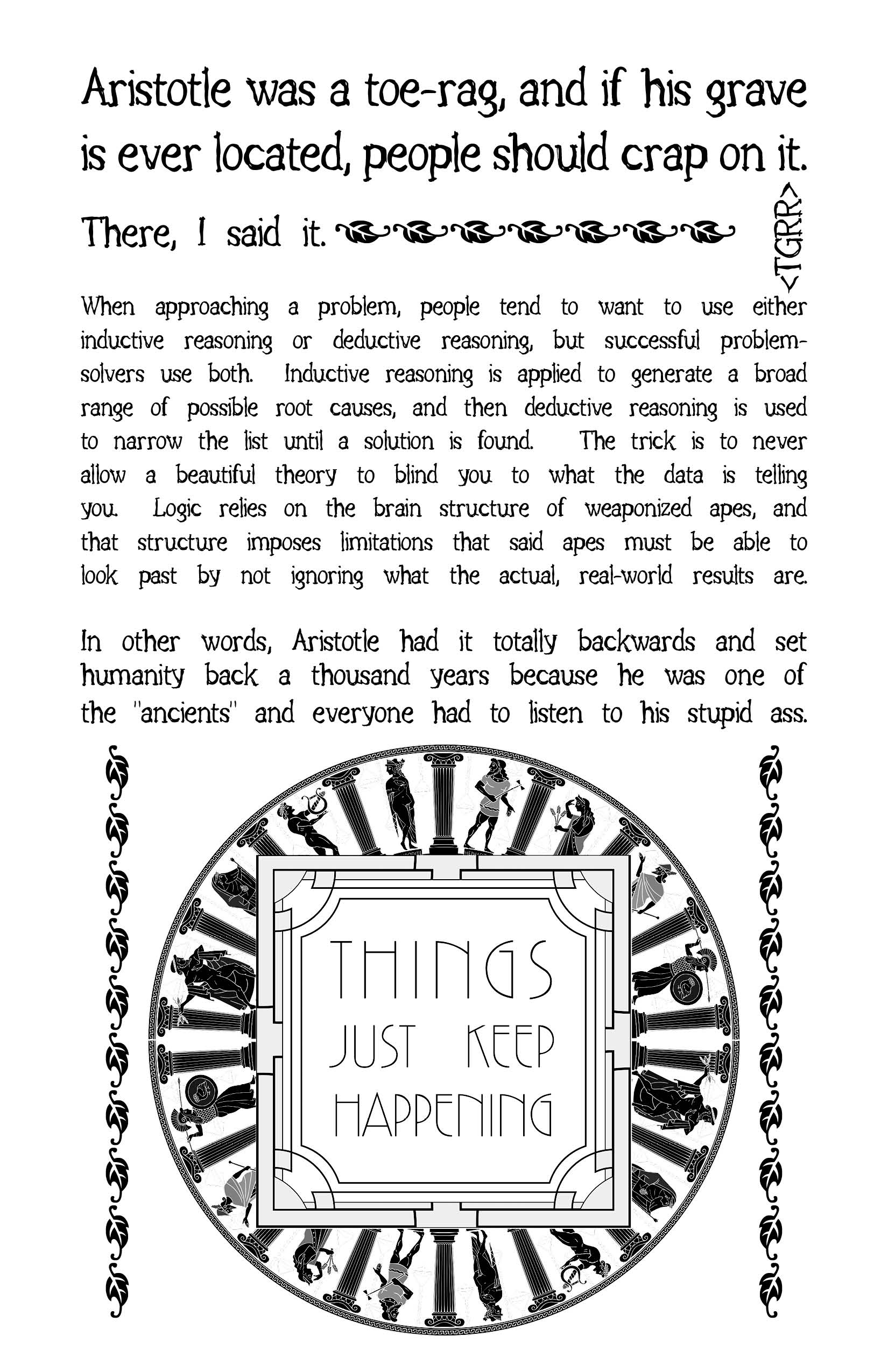 Aristotle Was A Toe Rag – Q.G. Pennyworth